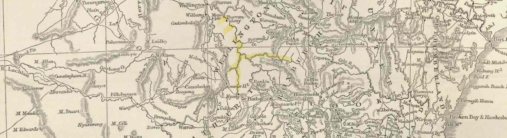 Early Goldfields Map – | Hill End & Tambaroora Gathering Group