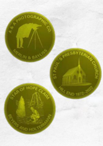 Souvenir Gold Medallion Set | Hill End & Tambaroora Gathering Group